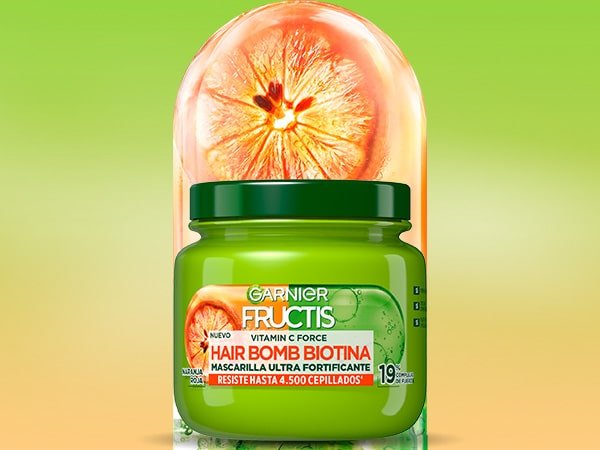 Cuidado del cabello: Mascarillas Fructis Hair Bomb | Garnier