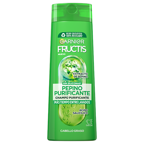 Champú Pure Fresh Pepino Purificante con efecto refrescante | Garnier