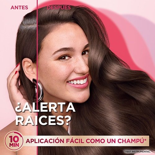 Descubre Color Shampoo Retouch para cabellos castaño claro | Garnier
