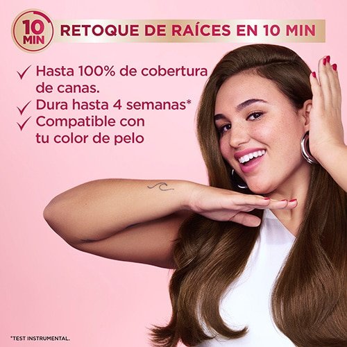 Descubre Color Shampoo Retouch para cabellos castaños | Garnier