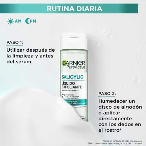 Garnier Salicylic líquido exfoliante con ácido salicílico | Garnier