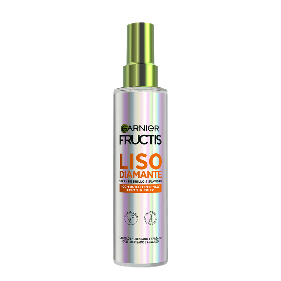 Spray Anti Frizz para un pelo liso con efecto brillo | Garnier