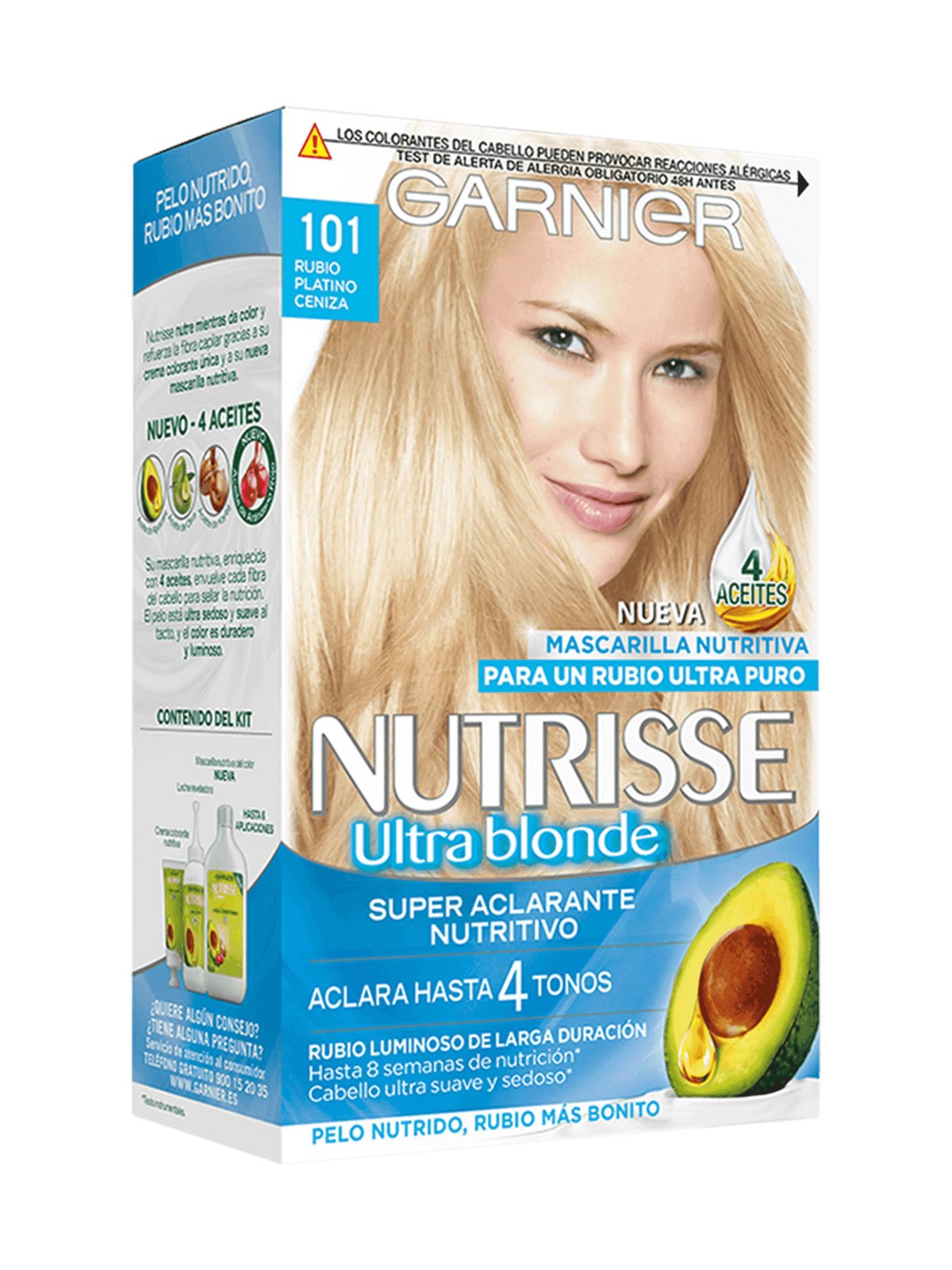 Coloración permanente rubio extra claro beige 101 Nutrisse | Garnier